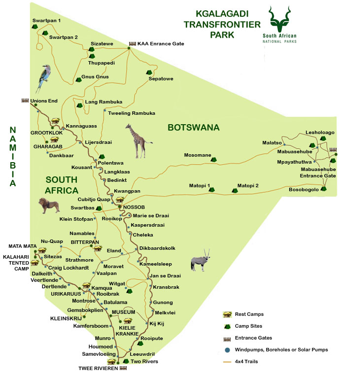 A tale of two rivers: THE KALAHARI DESERT